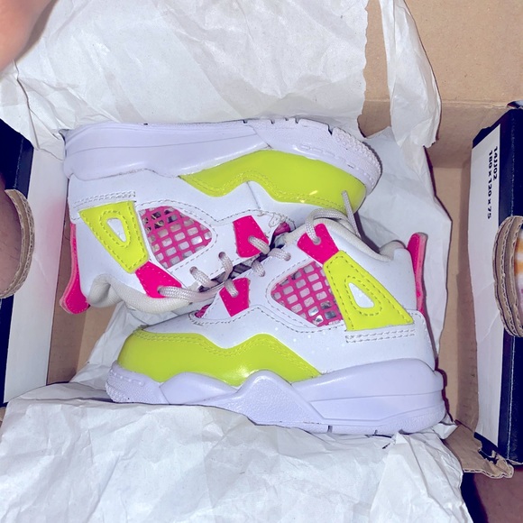 Jordan | Shoes | Toddler Pink Neon 4c Retro 3s | Poshmark